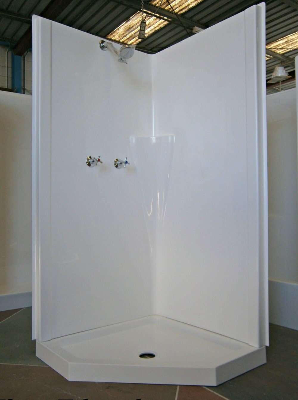 Suzi 2pc Corner Shower Cubicle 900mm x 900mm x 1930mm – Flair Showers