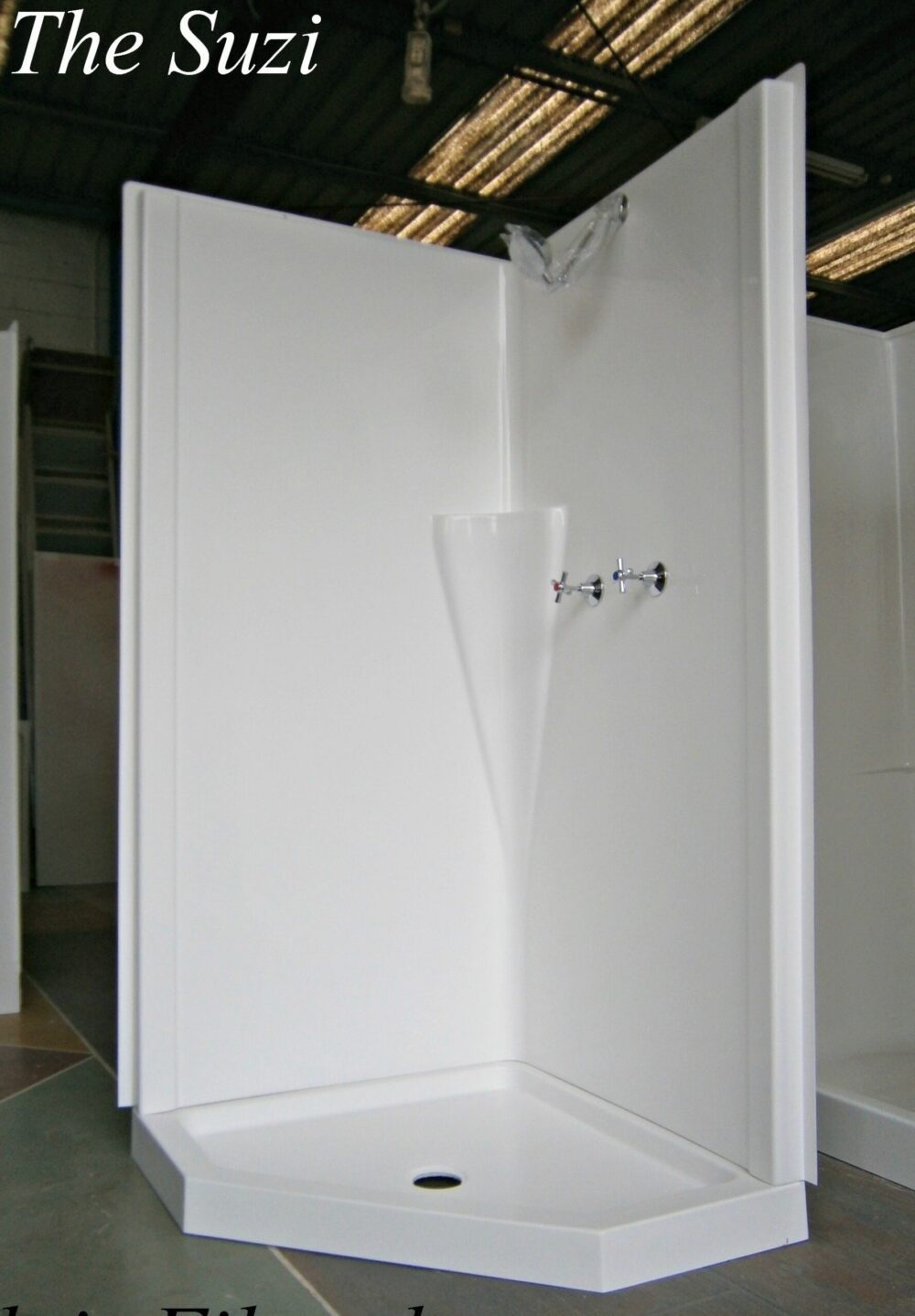 Suzi 2pc Corner Shower Cubicle 900mm x 900mm x 1930mm – Flair Showers